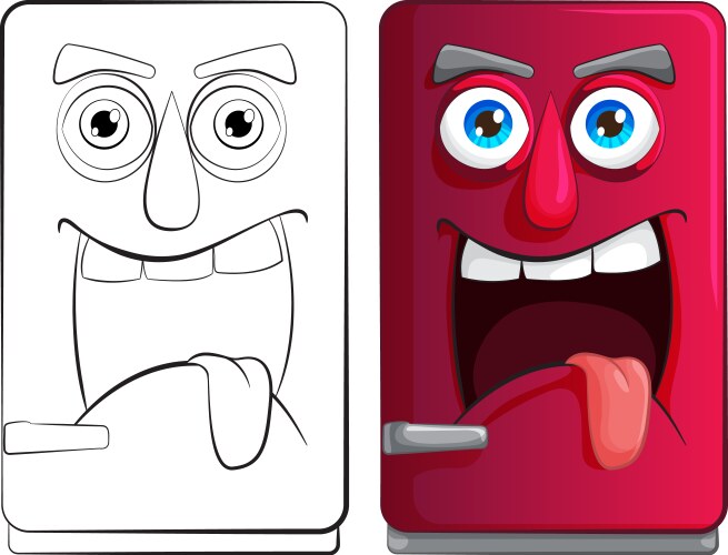 Cartoon Refrigerator Vector Images (over 5,200)
