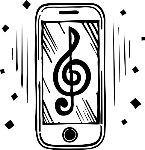 Cellphone Sketch Vector Images (over 2,600)