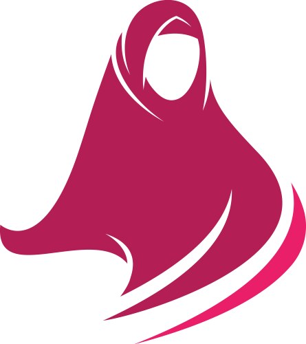 Muslimah hijab Royalty Free Vector Image - VectorStock