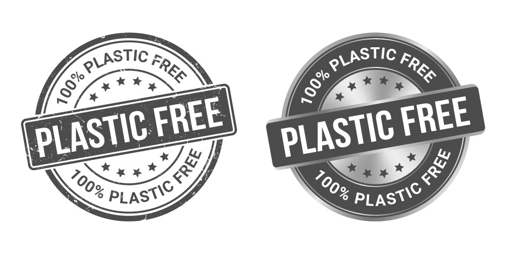 Plastic free logo Vector Images & Graphics for Commercial Use | VectorStock