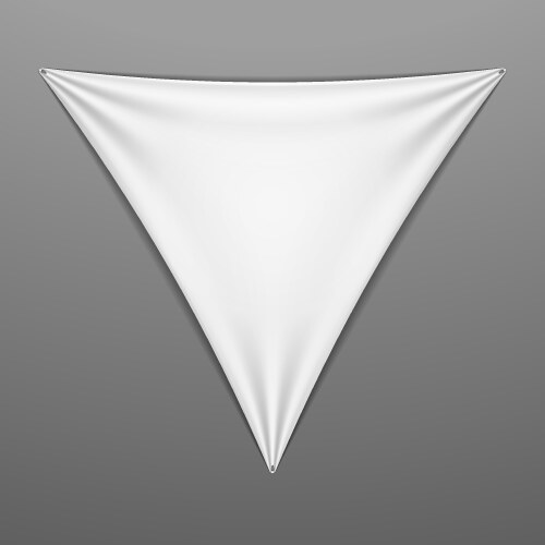 Triangular flag Royalty Free Vector Image - VectorStock