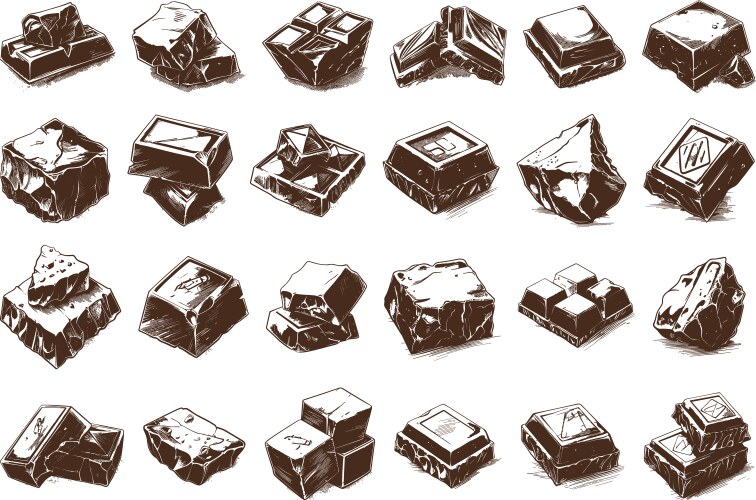 Chocolate Chunk Vector Images (over 880)
