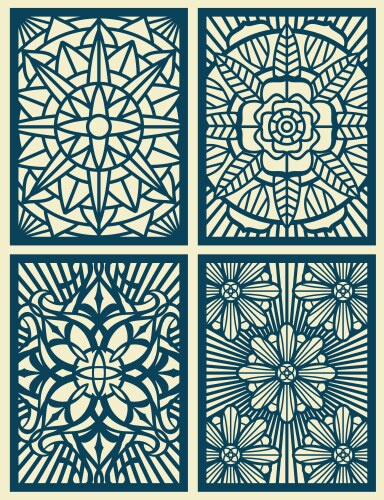 Laser Pattern Vector Images (over 31,000)