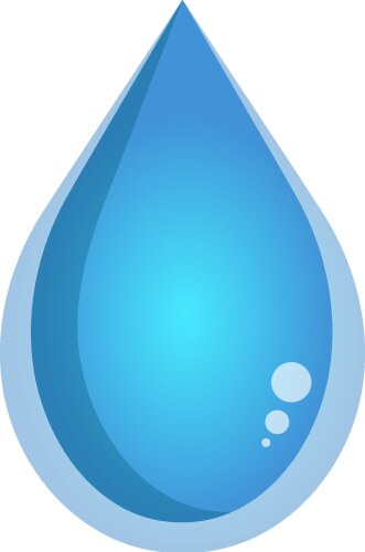 Water drop cartoon Royalty Free Vector Image - VectorStock
