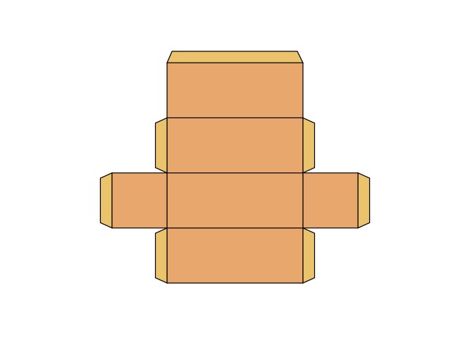 Box Packaging Die Cut Vector Images (over 6,400)