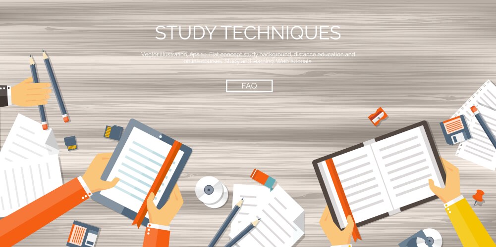 Flat backgrounds set Royalty Free Vector Image