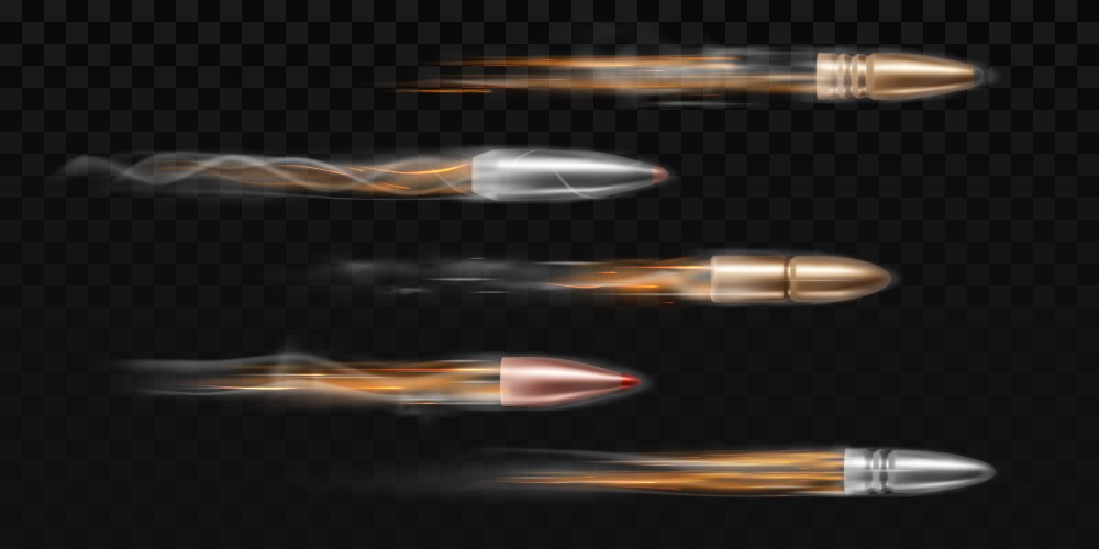 Bullet Trace Vector Images (over 310)