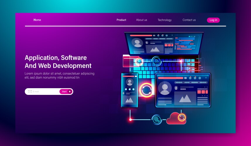 Web Development Banner Vector Images (over 62,000)