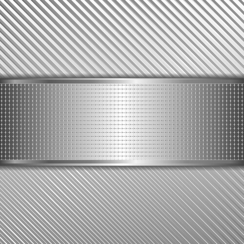 Metal textured background with rivets Royalty Free Vector