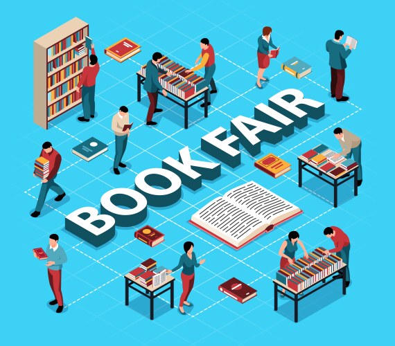 Book Fair Vector Images (over 1,800)