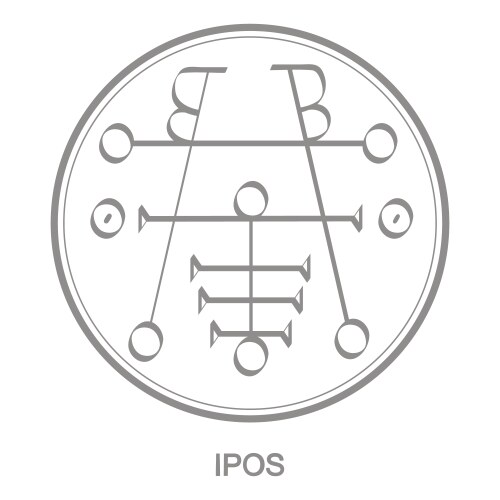 Collection demon symbols and their sigils Vector Image