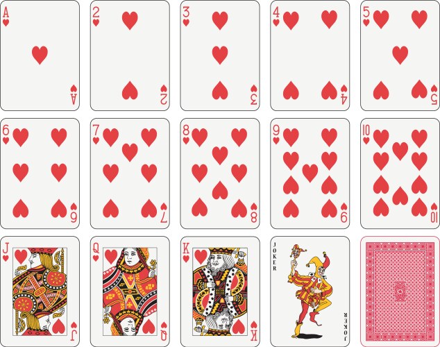 Playing Cards Deck Vector Images (over 18,000)