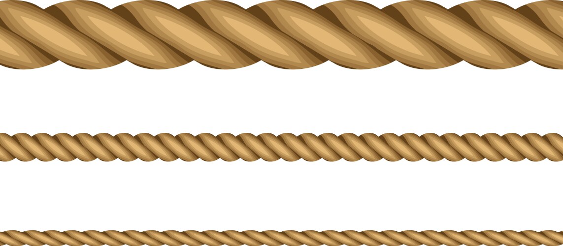 Ropes Royalty Free Vector Image - VectorStock