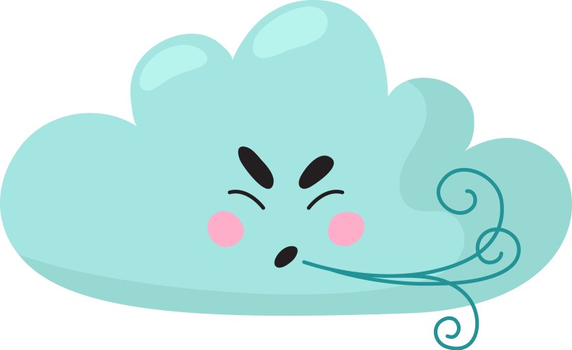Cartoon Wind Blowing Vector Images (over 2,900)