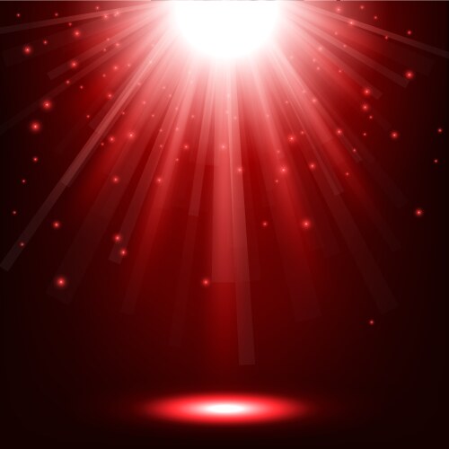 Red lights shining background Royalty Free Vector Image