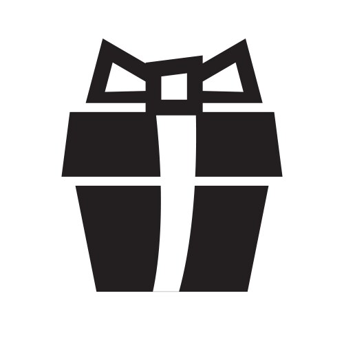 Gift or present icon Royalty Free Vector Image