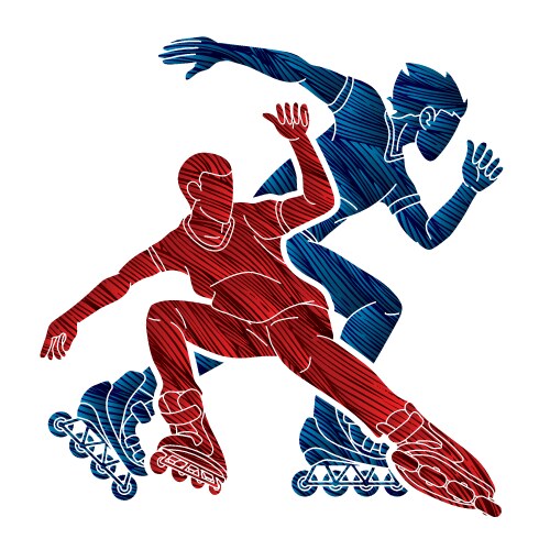 Roller Skating Logo Vector Images (over 830)