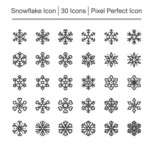 Snowflake Line Art Vector Images (over 21,000)