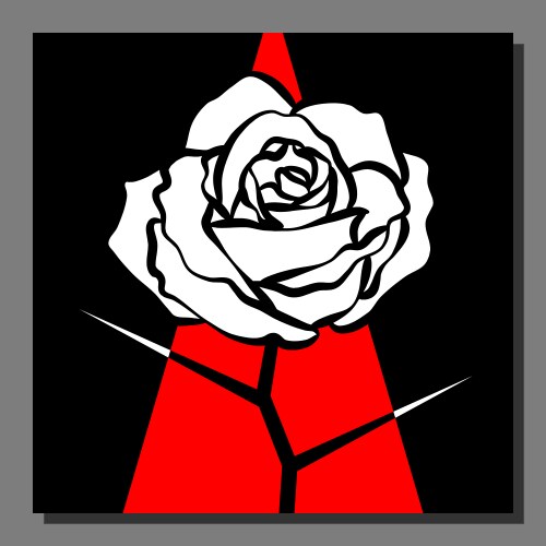Rose Stylized Vector Images (over 5,500)