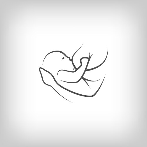 Baby hand Royalty Free Vector Image - VectorStock