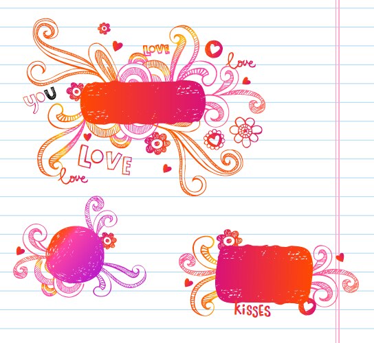 Star doodle Royalty Free Vector Image - VectorStock