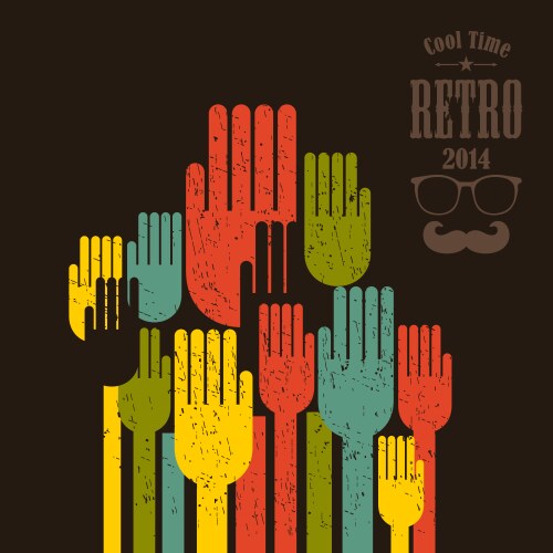 Usa election voting map Royalty Free Vector Image