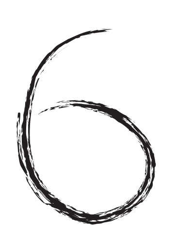 Hand Number 6 Vector Images (over 490)