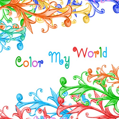 Sweet world cartoon Royalty Free Vector Image - VectorStock