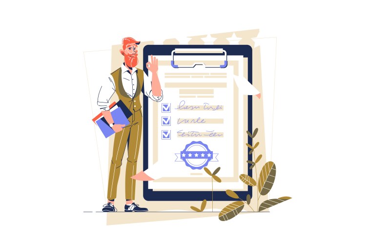 Haccp hazard analysis and critical control points Vector Image