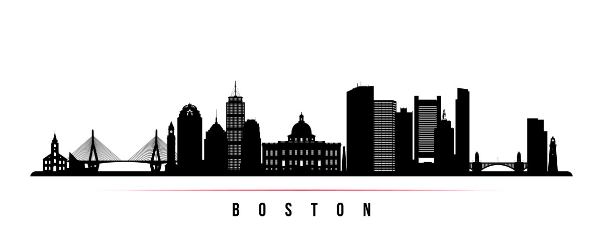Boston Skyline Vector Images (over 470)