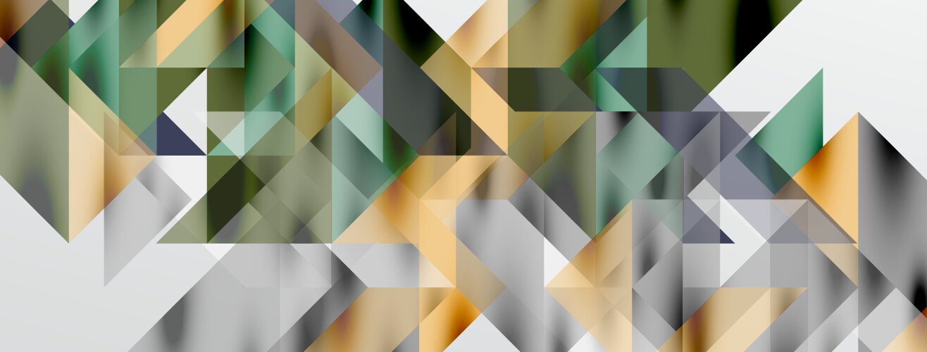 Tech minimal overlapping triangle shapes elements Vector Image