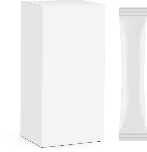 A4 paper with shadow design template Royalty Free Vector