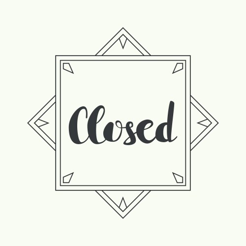 Closed captioning symbol Royalty Free Vector Image