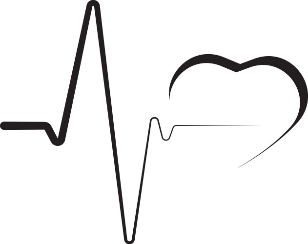 Pulse logo Royalty Free Vector Image - VectorStock