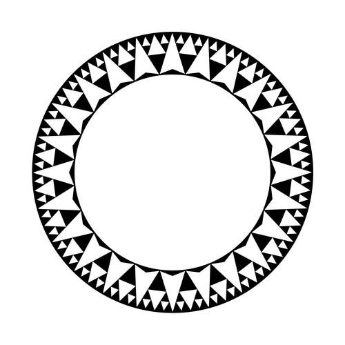 Maori frame Vector Images & Graphics for Commercial Use | VectorStock