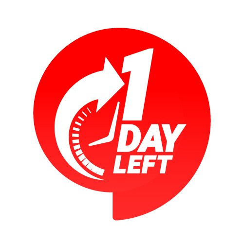 1 Day to Go Vector Images (over 2,200)