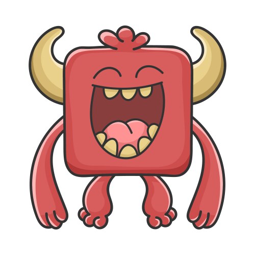 Red devil Royalty Free Vector Image - VectorStock
