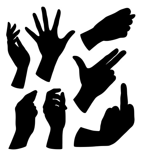 Middle Finger Outline Vector Images (over 690)