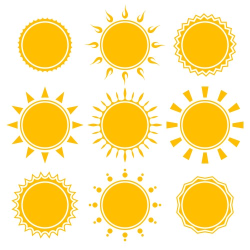 Bright Sun Vector Images (over 120,000)