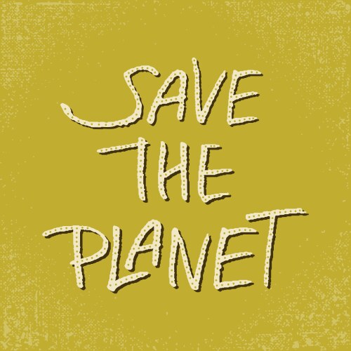 Let your ideas bloom handwritten inspirational Vector Image