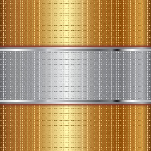 Red and silver metal texture Royalty Free Vector Image