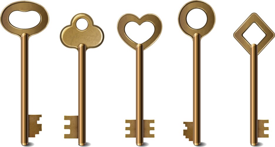 Realistic Key Vector Images (over 18,000)