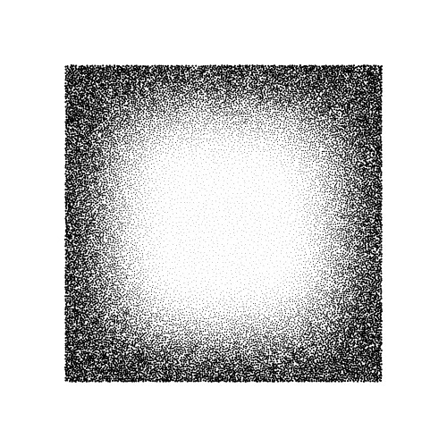 Fire grain pattern background black noise stipple Vector Image