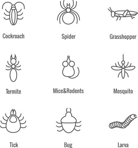 Insect Outlines Vector Images (over 46,000)