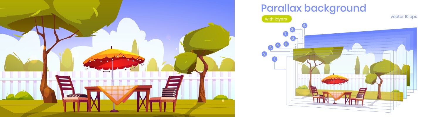 Parallax Background Vector Images (over 2,500)