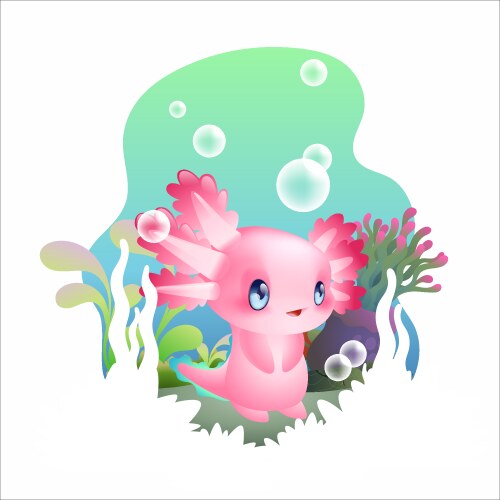 Axolotl Cartoon Vector Images (over 910)