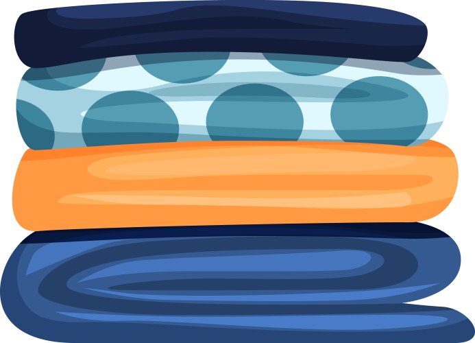 Clothes Folded Cartoon Vector Images (over 2,200)