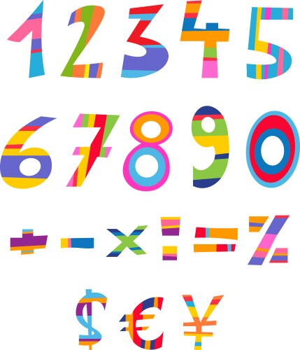Numbers Vector Images (over 860,000)