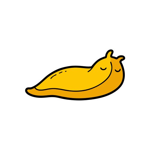 Cartoon Slug Sticker Vector Images (over 210)