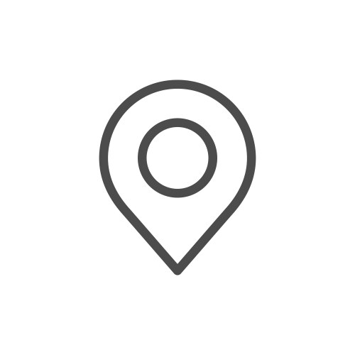 Geo location pin icon Royalty Free Vector Image